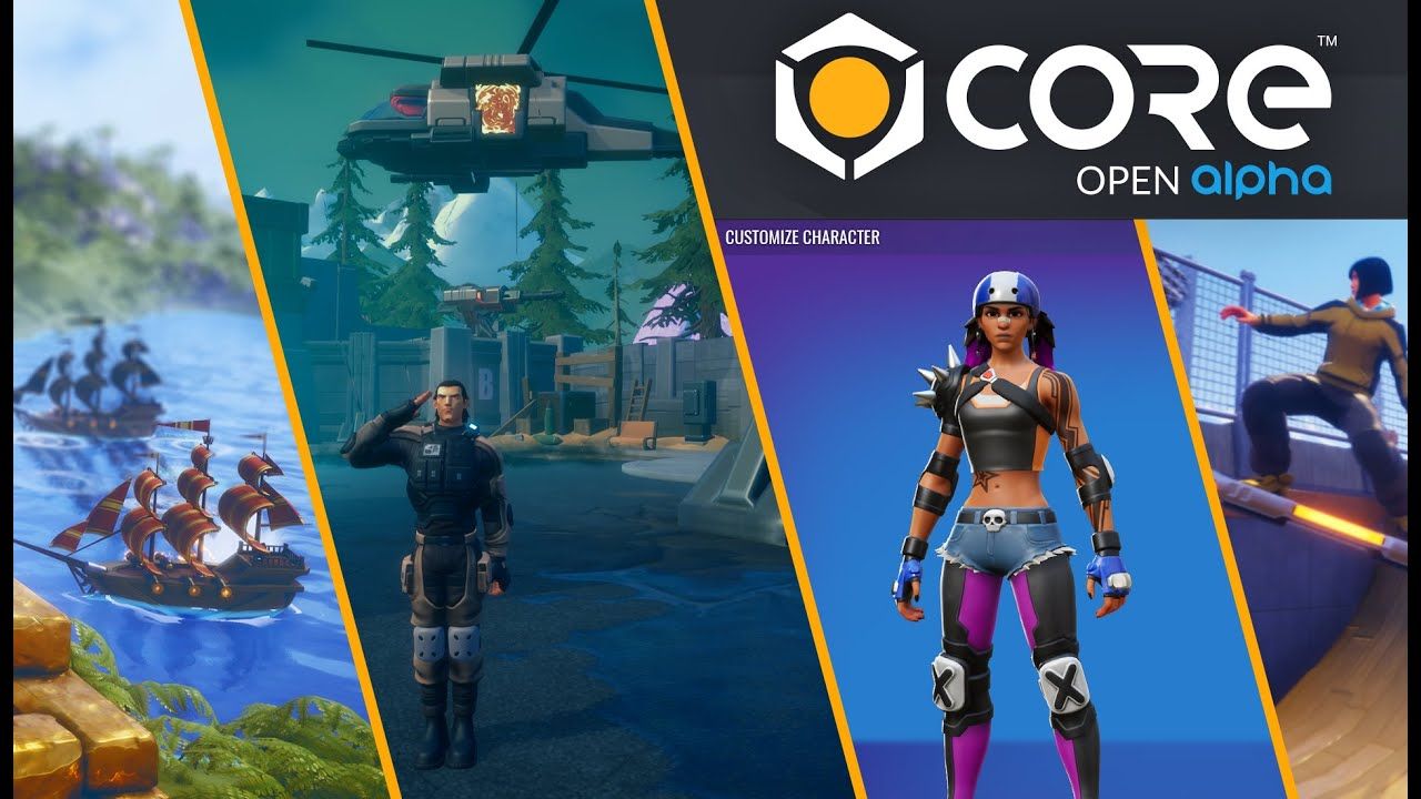 Песочница Core Games выходит в Epic Games Store
